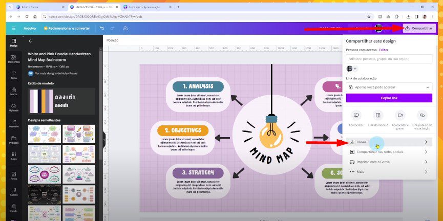 Como Criar um Mapa Mental no Canva: Guia Passo a Passo - Blog Vc Designer