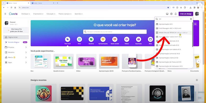 Como Fazer Foto 3x4 no Canva: Tutorial Completo - Blog Vc Designer